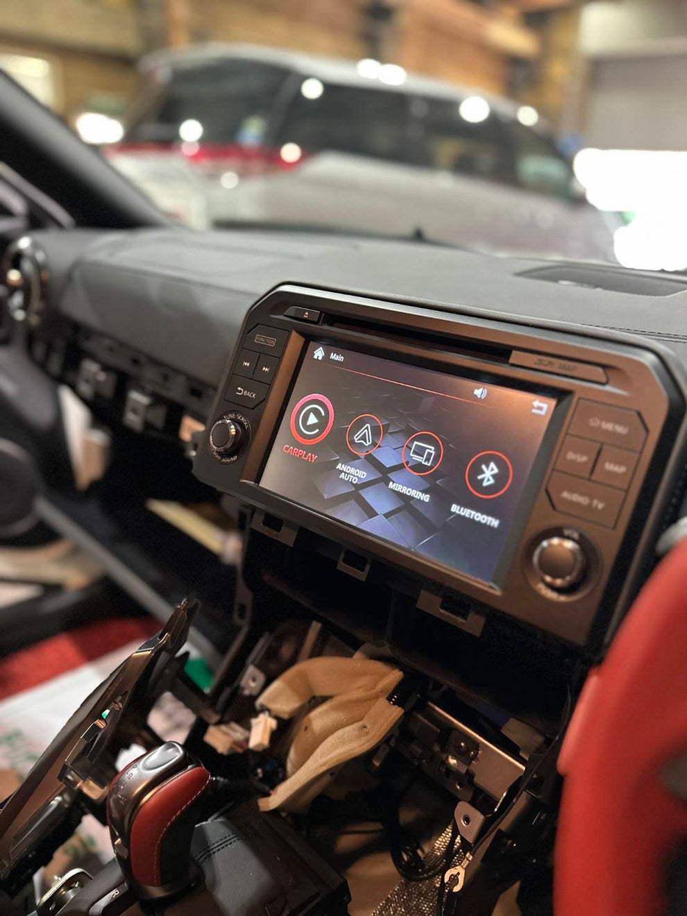 純正MFDタイプR35 GT-R 後期用 CarPlay / AndroidAUTO対応ディスプレイオーディオ – リトルガレージ ...
